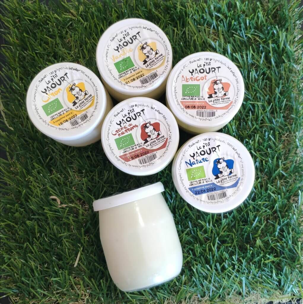 Le p'tit yaourt Bio - pot de 120g - Cultures Paysannes